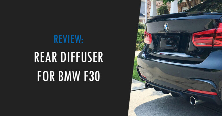BMW F30 335i & 340i Rear Diffuser: Carbon Fiber Diffusers - Bimmerly - BMW Guides, Comparisons ...