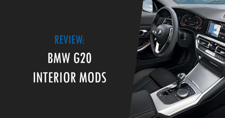 BMW G20 3 Series Interior Mods & Accessories - Bimmerly - BMW Guides ...
