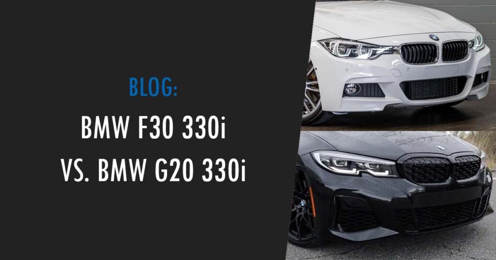 BMW F30 330i vs. G20 330i: Performance, Handling, Interior, & Comfort ...