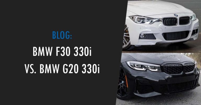 BMW F30 330i vs. G20 330i: Performance, Handling, Interior, & Comfort ...